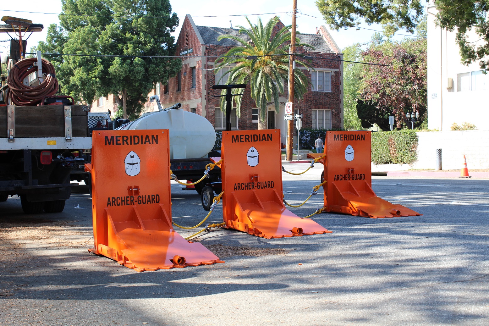 Archer Guard: Reusable Crash Barrier for Work Zones